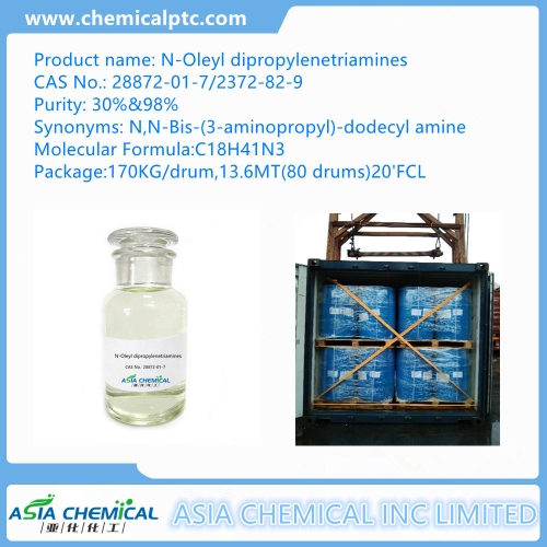 n oleyl dipropylenetriamines